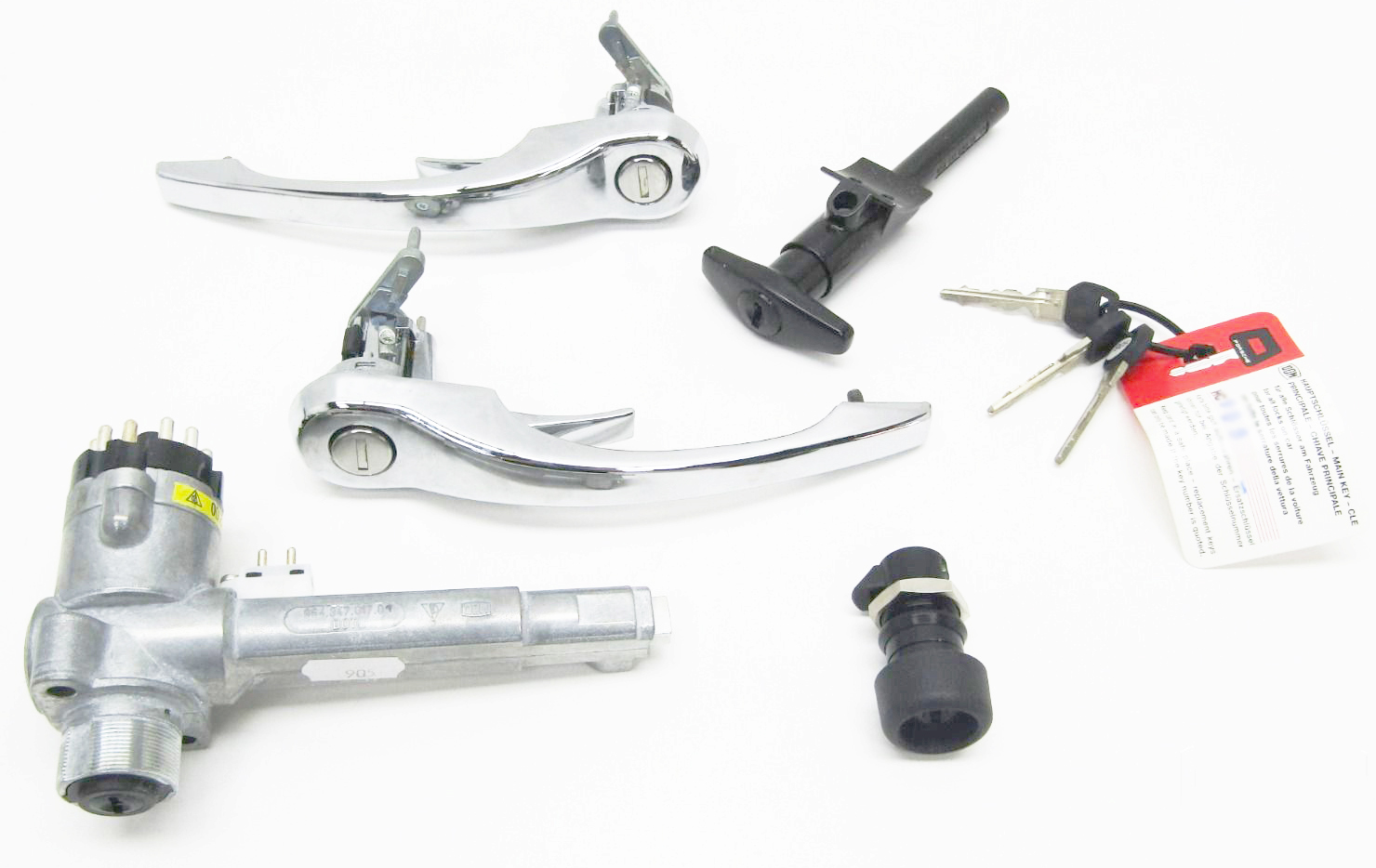 Doors, Ingition, Bonnet, Glovebox Lock Set Complete. Porsche 911 1965 ...