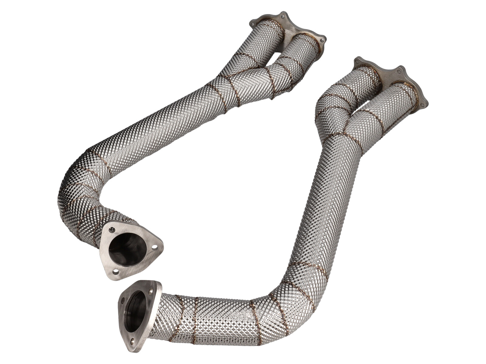 Exhaust particulate filter bypass tube Porsche 718 GT4 / Spyder and GTS ...