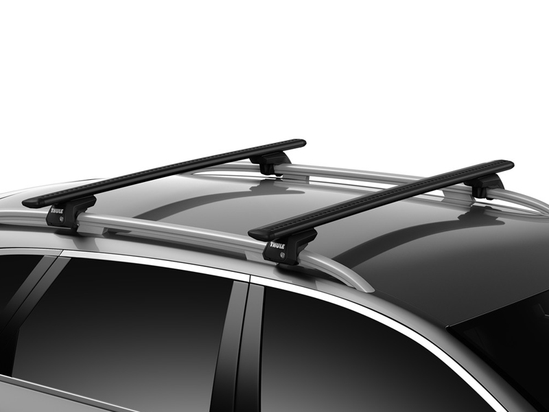 Thule Evo 127 Black roof rack system for Porsche Cayenne ...