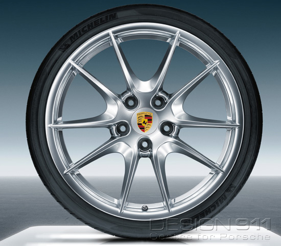 Carrera S Alloy Wheels & Tyres Original Porsche - 99104460252 | Design 911
