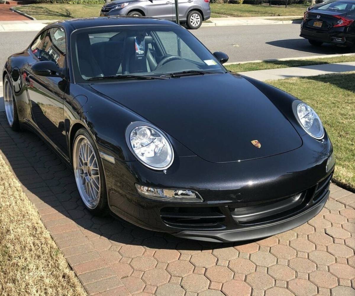 Adaptor kit B front spoiler 991.1 to 997. Porsche 997.1 991505525011EO ...