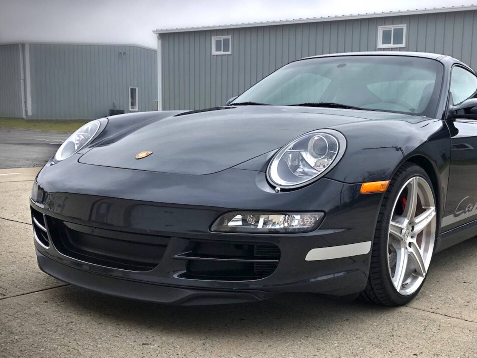 Adaptor kit A with front spoiler 991.1 to 997 and 105-115mm ground ...