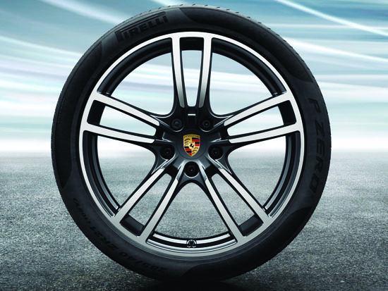 20" Cayenne RS Spyder Alloy Wheels & Summer Tyres Original Porsche ...