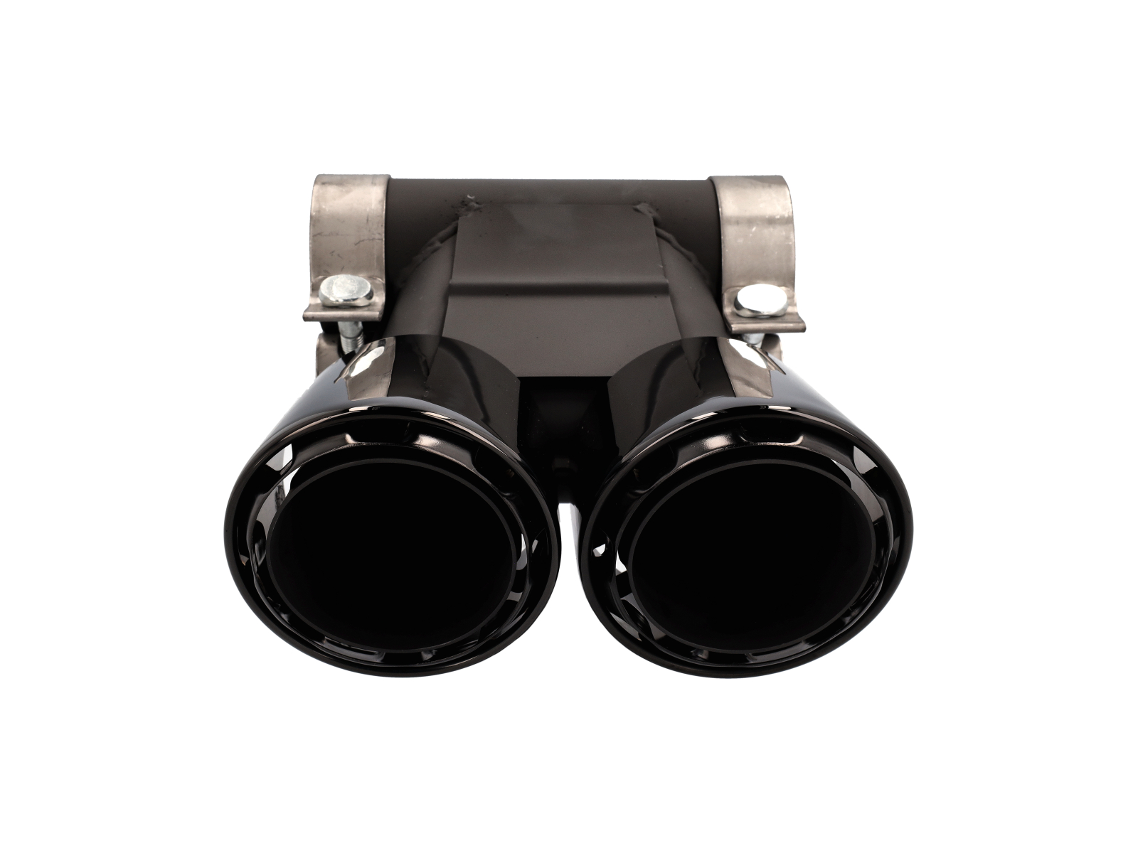 DesignTek Exhaust tail pipes EXCLUSIVE black finish for Porsche 982 ...
