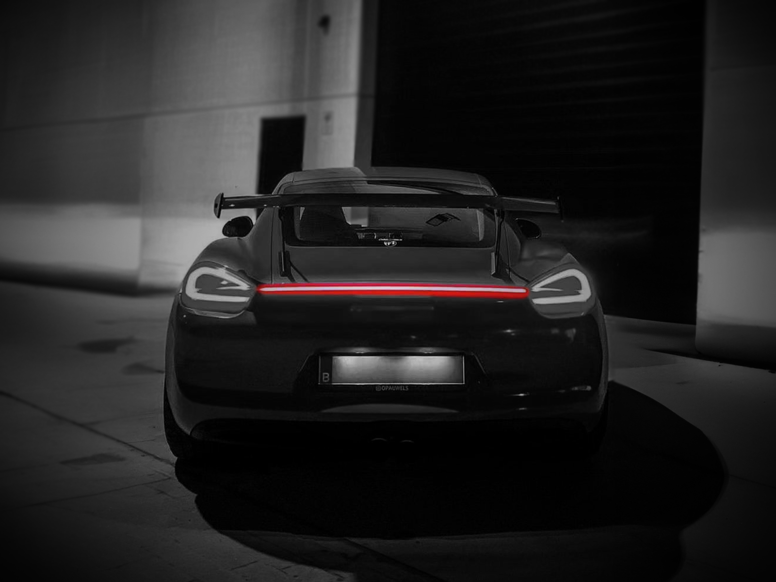 Rear centre light bar. Porsche 981 Boxster / Cayman - 981631132/1CL ...