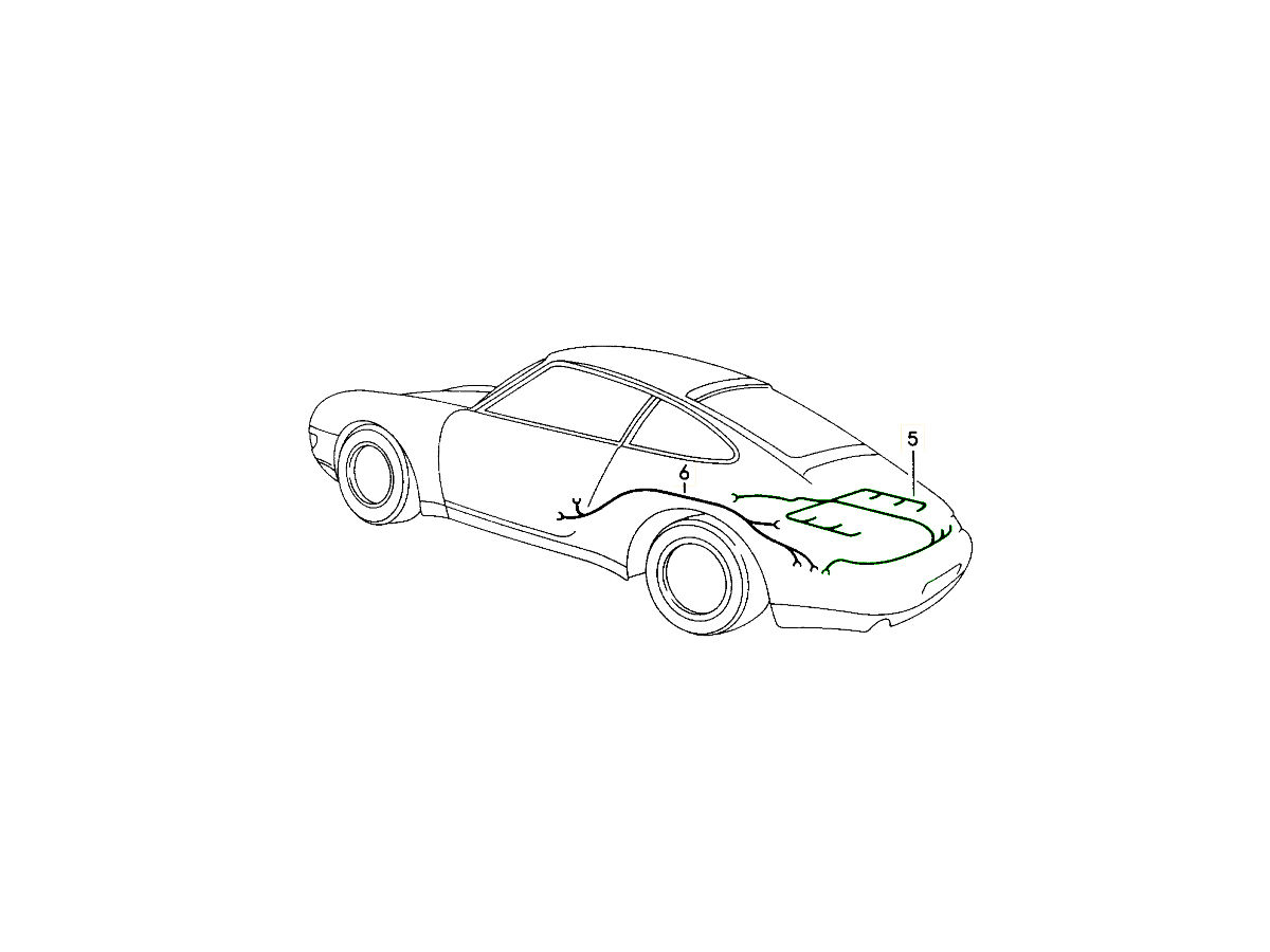Porsche Wiring Harnesses & Cables | Reliable Electrical Parts ...