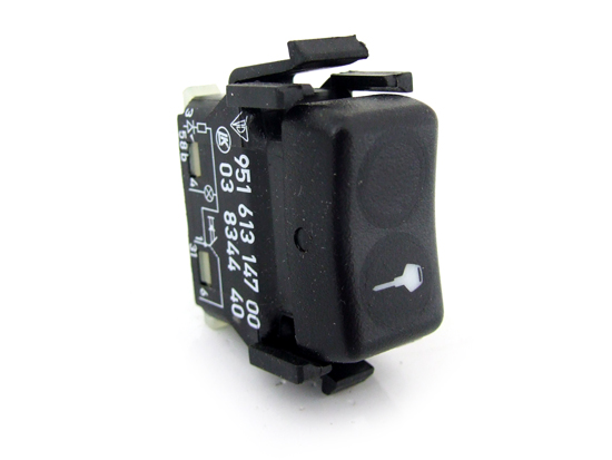 Porsche 993 Satin Black Central locking switch 9516131470001C ...