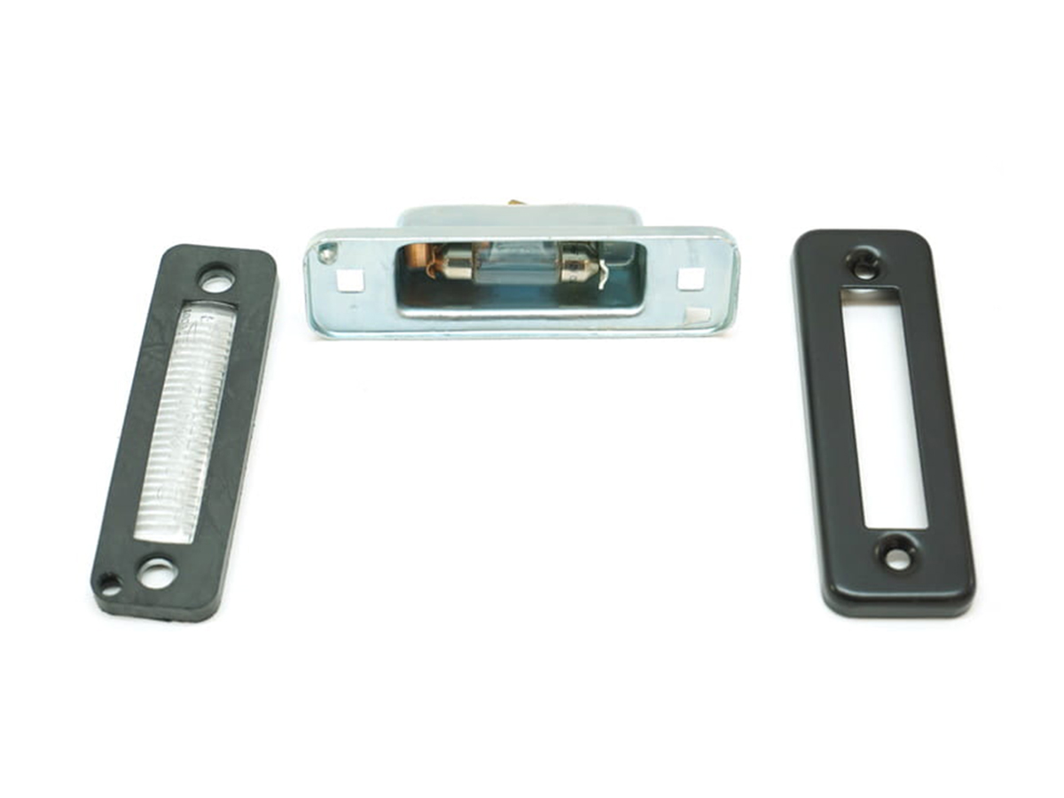 Porsche Number Plate Lamps | LED & Replacement Light Units – Design911 ...