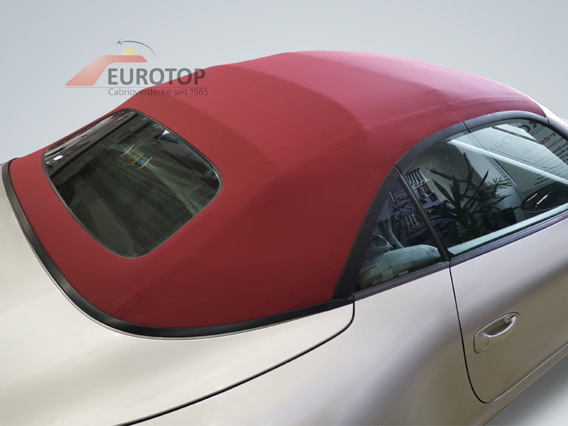 Eurotop Cabriolet hood for cars with glass rear screen. Porsche 996 ...