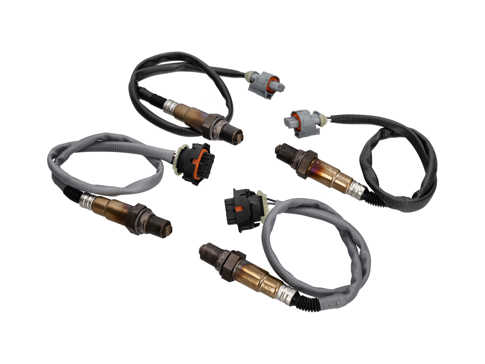 Lambda oxygen sensor kit before and after catalytic converter. Porsche ...