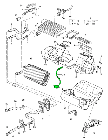 Porsche Temperature Sensors & Switches for HVAC Systems | Design911 ...