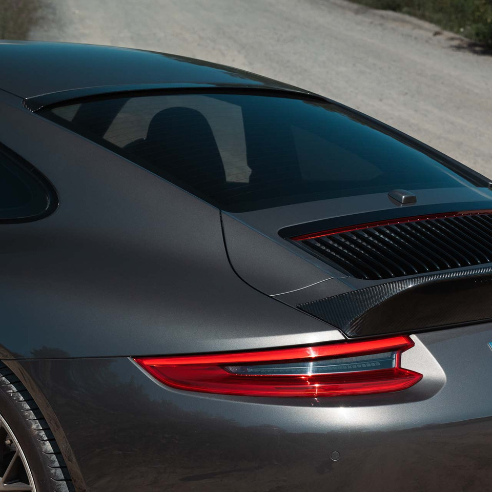 Rennline Roof Spoiler, Carbon Fibre. Porsche 991 Coupe - E375 | Design 911