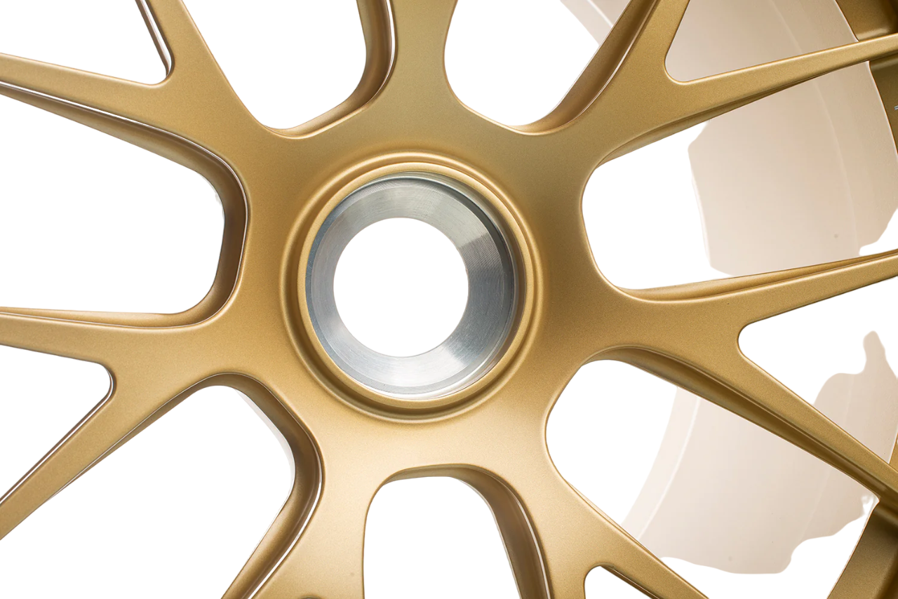 Titan 7 Forged T-S7 7Y Spoke Centrelock Alloy Wheel Set Cyber Gold ...