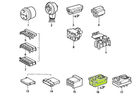 Porsche Electrical Connector Housings | Genuine & Factory-Spec Parts ...