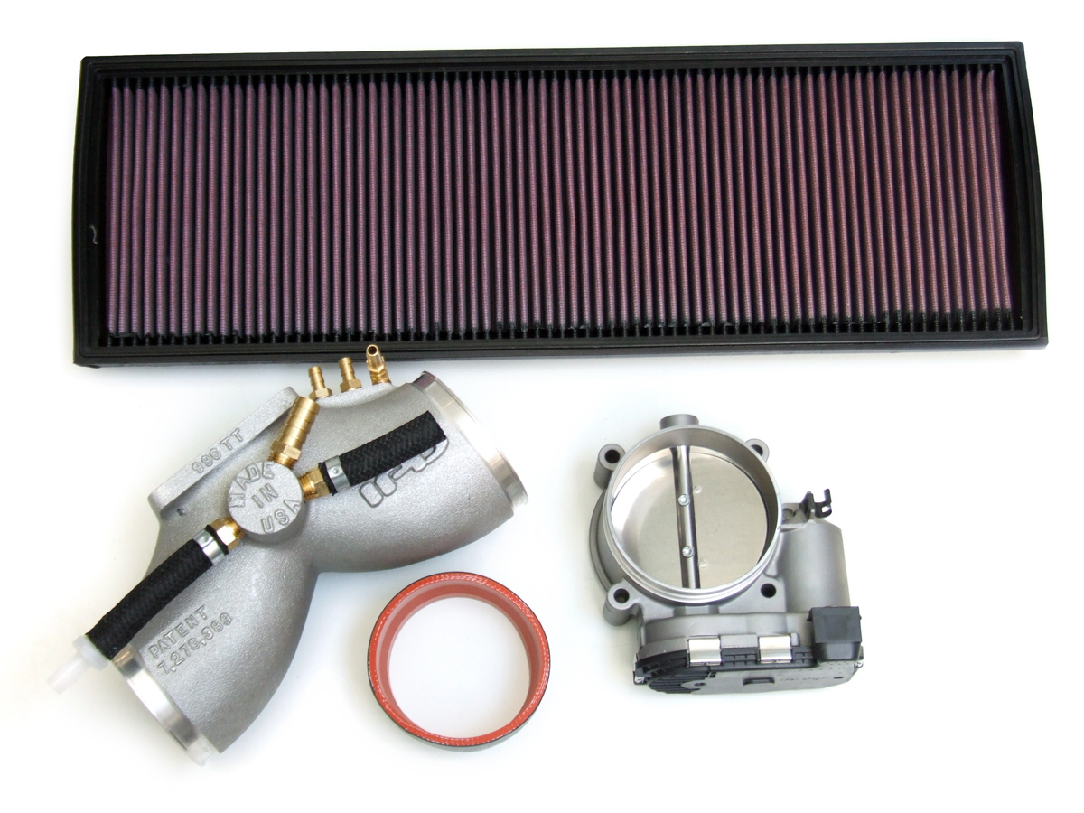Intake Plenum Competition + Throttle Body + Filter Kit Porsche 996 ...