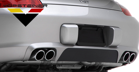 Vorsteiner V-GT Rear Diffuser Carbon Fibre for Porsche 997 Carrera MKI ...