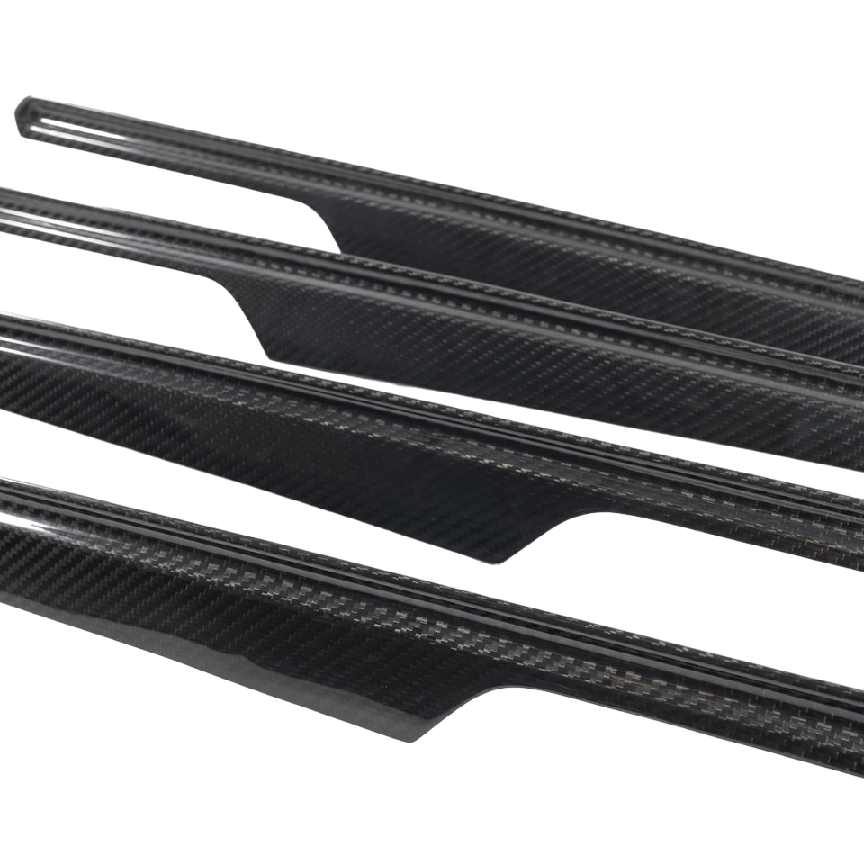 Rennline door top trim kit carbon fibre. Porsche 95B.1 Macan 2014 to 2018 95B867409 95B867410 ...