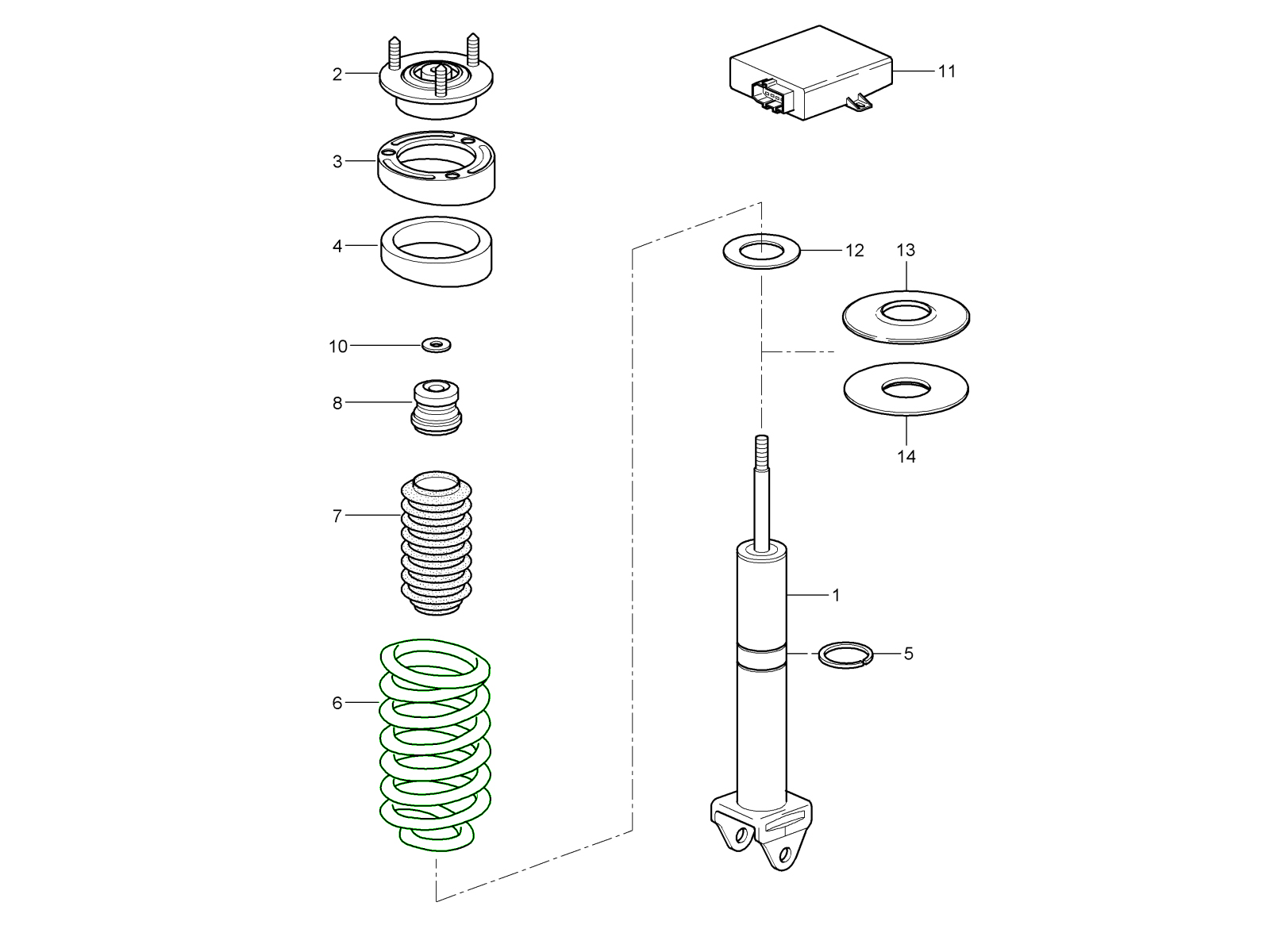 Porsche Rear Coil Springs | Design911 Suspension Components for Ride ...