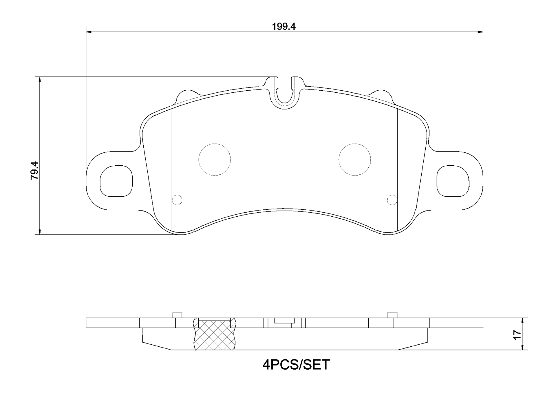 Buy Porsche 992 (911) MK1 2019-2024 992 Targa 4 3.0L Brake Pads ...