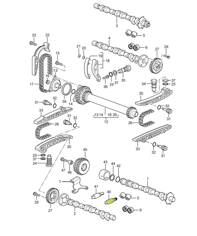 Actuator valve. Porsche 996 Carrera 2 / Carrera 4 / Carrera 4S 2003 ...