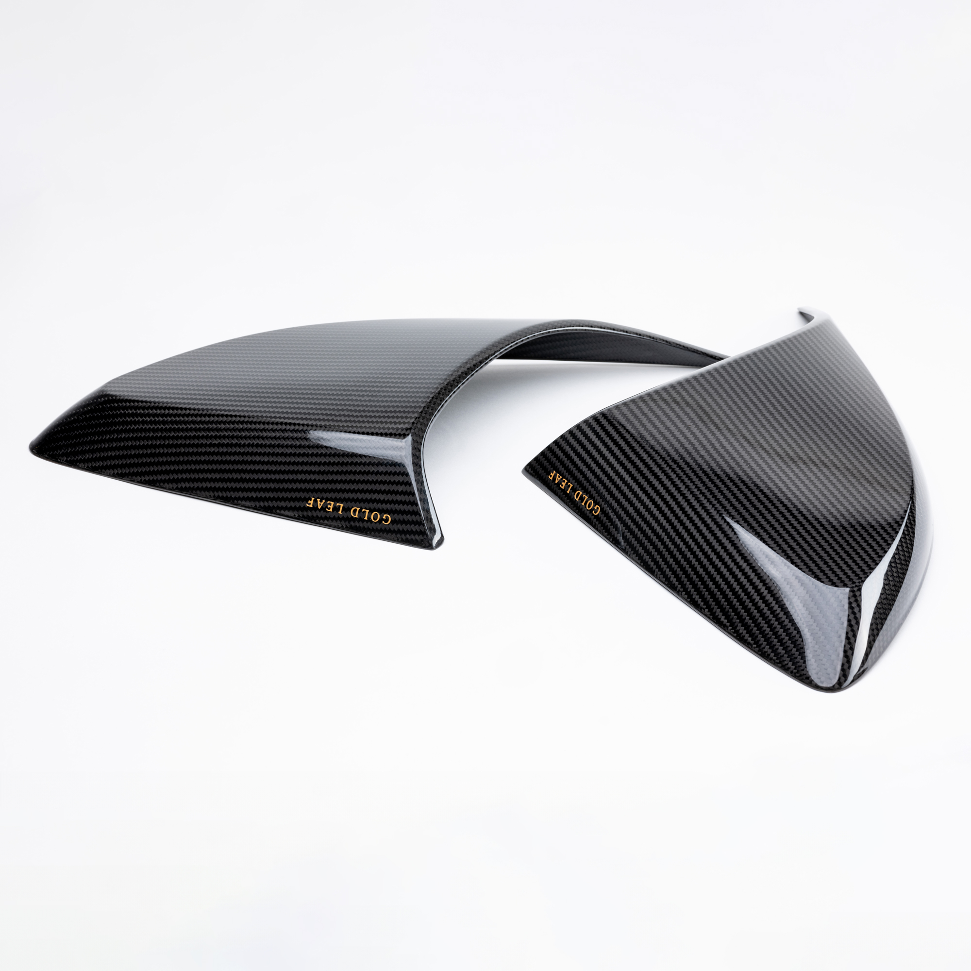 Rear quarter window intake scoop set GT4 RS style, Carbon Fibre ...