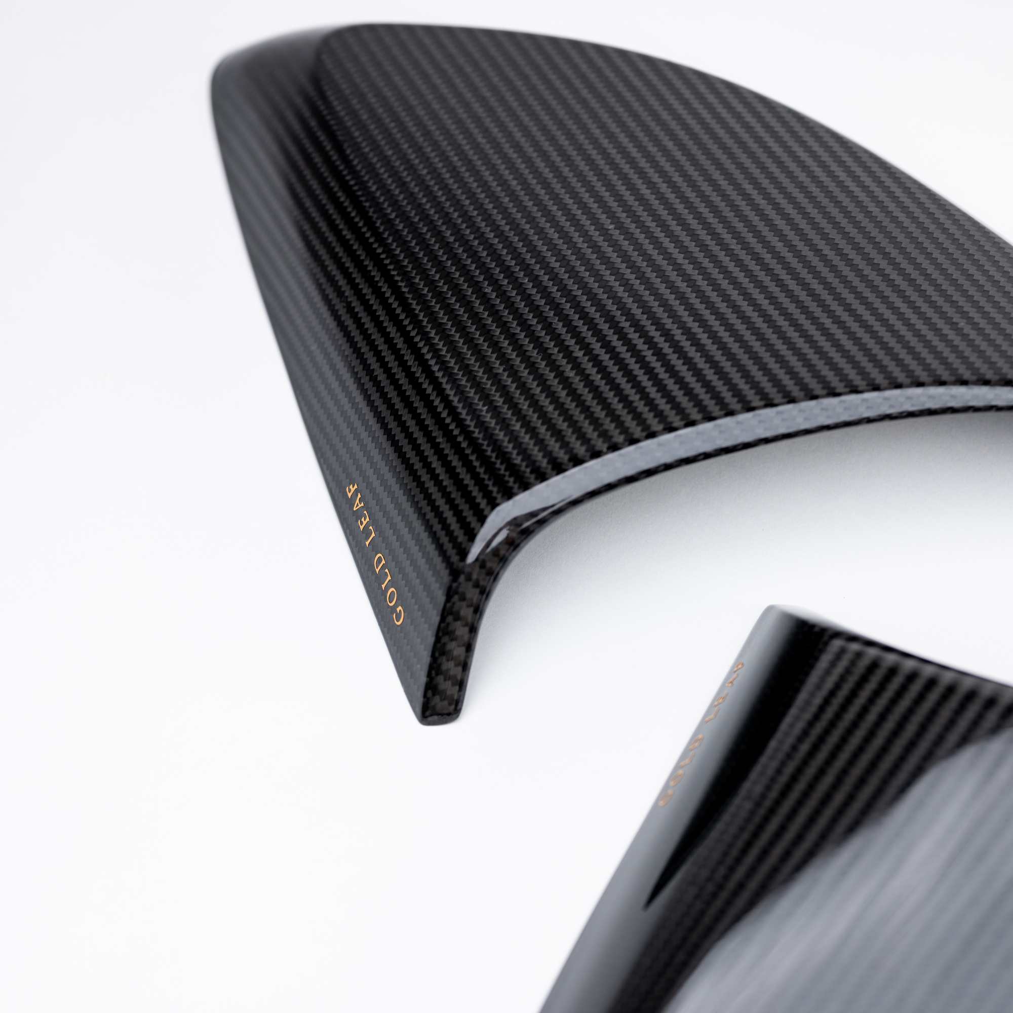 Rear quarter window intake scoop set GT4 RS style, Carbon Fibre ...
