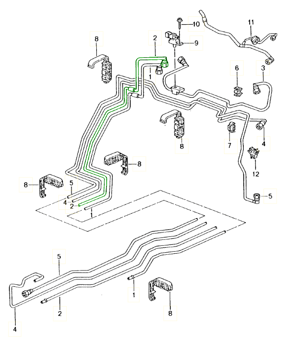 Porsche Fuel Lines & Breather Hoses | Precision Fuel System Components ...