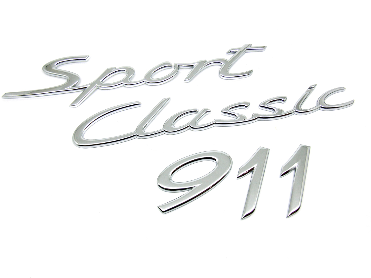 "911 Sport Classic" Rear Badge Porsche 997 - 99755998002 | Design 911