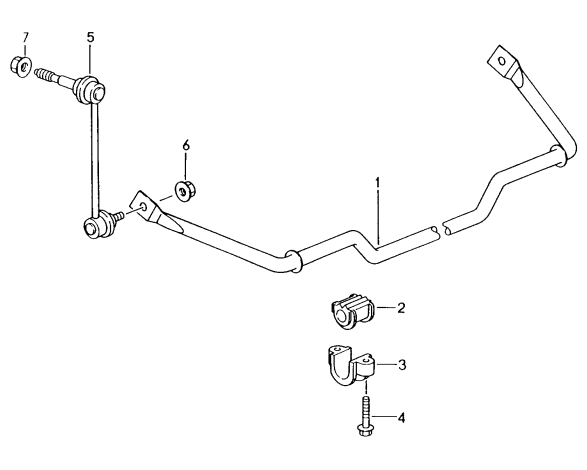 Porsche 986 Boxster 996 997 Stabilizer Bar Bush REAR SPF3722 - SPF3722 ...