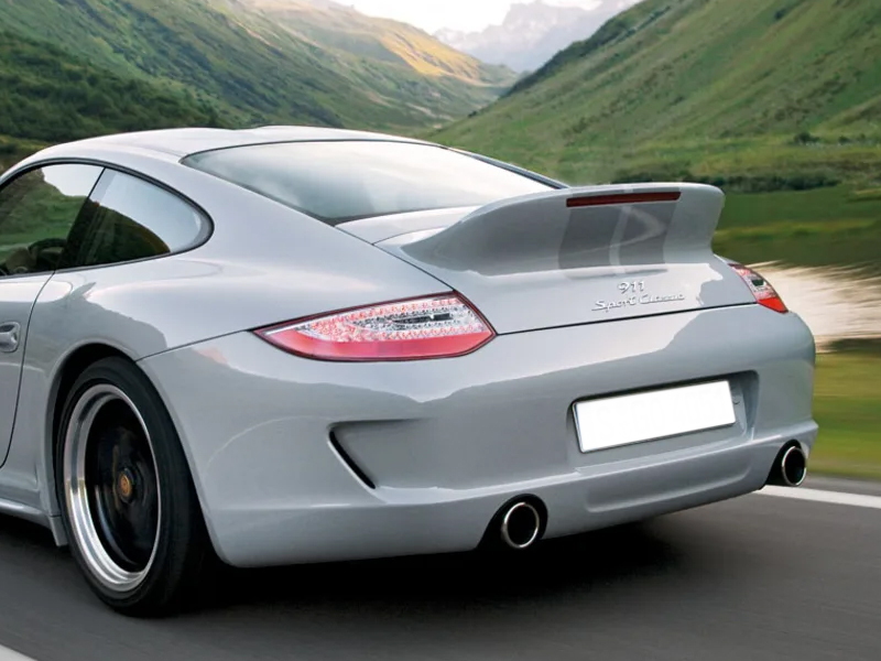 Classic Look Duct Tail Rear Spoiler for Porsche 997 Models ...