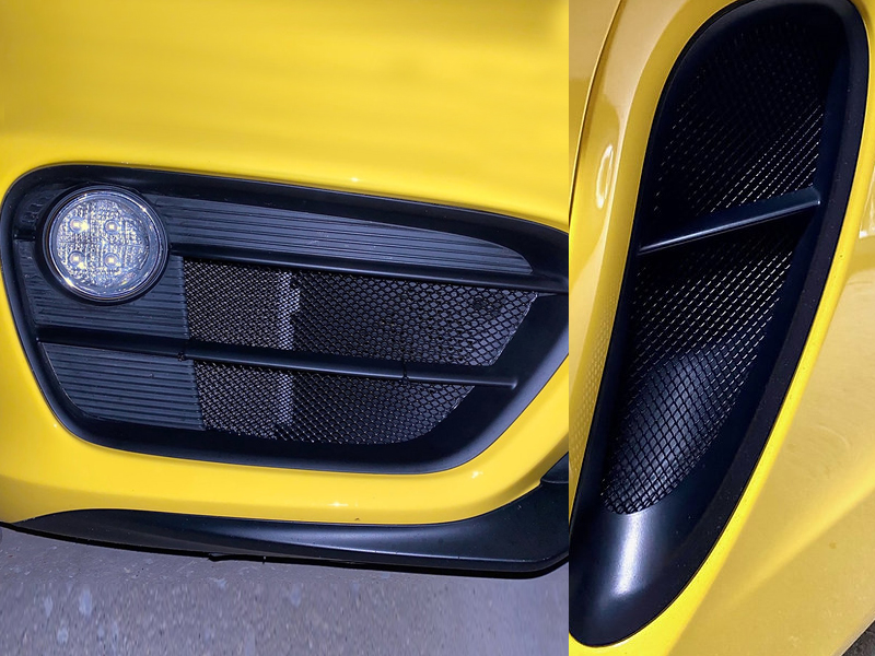 RGS 981SideFront Complete Front bumper and side vent wire mesh kit ...