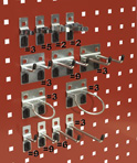 Sealey Hook Kit Pack of 60 - TTS8 | Design 911