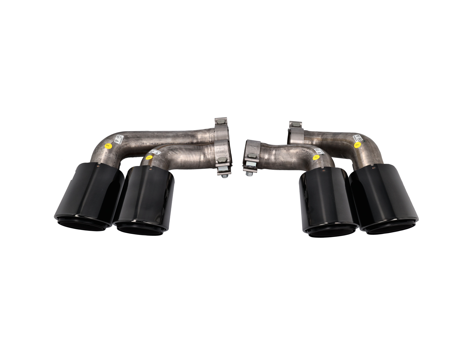 Porsche 9YA Cayenne Sport exhaust tail pipes 9Y0044200G - 9Y0044201E ...
