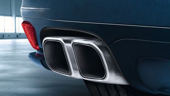 Porsche 958 Cayenne Exhaust Tail Pipes SPORT Version 95804420008 ...