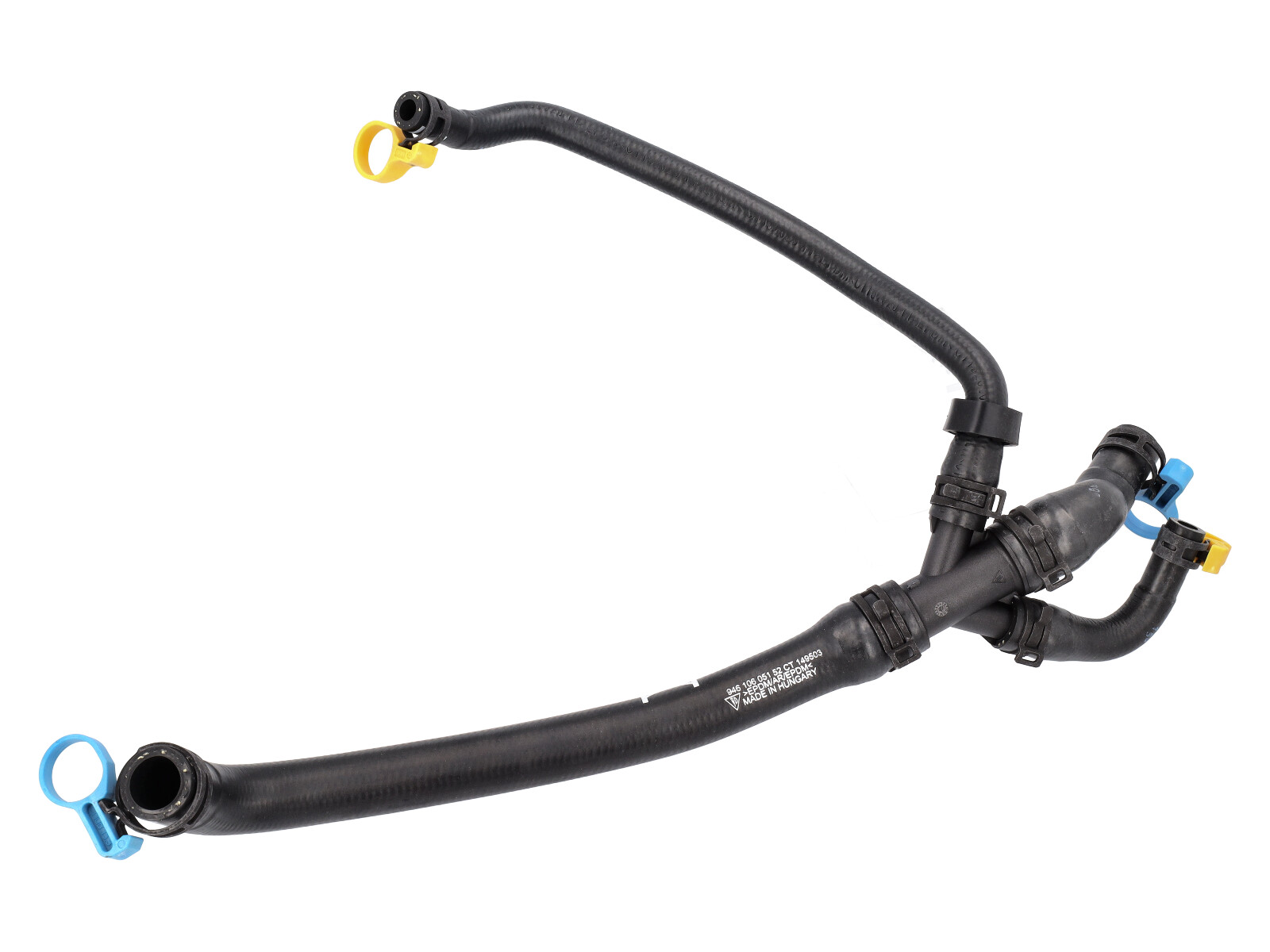Porsche 958 Cayenne Water coolant return hose 94610605152 - 94610605152 ...