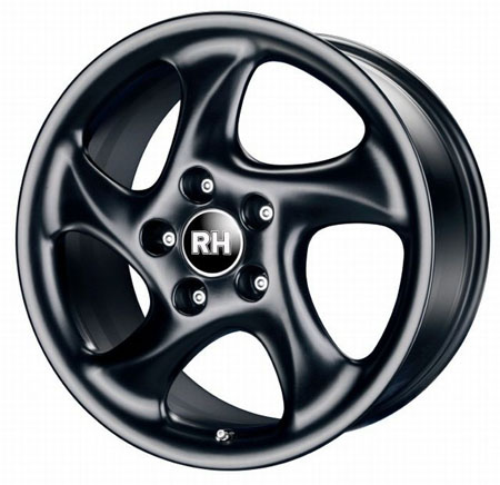 18" AH TURBO BLACK Alloy wheels for Porsche Cars - AHTURBOB10 | Design 911