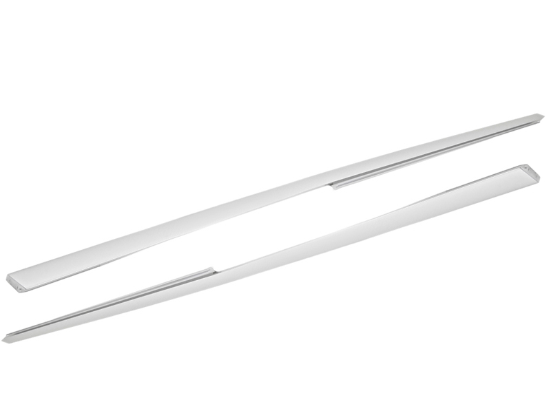 Original Porsche 90153143127 and 90153143227 Door outer moulding trim ...