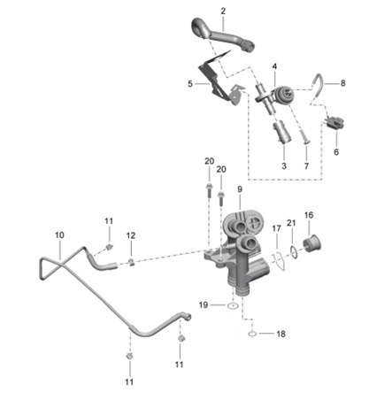 Porsche Transmission Coolant Control & Change Over Valves | Design911 ...