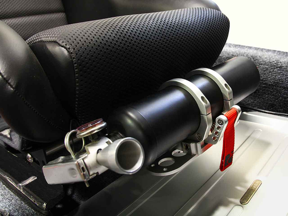 Porsche Quick disconnect fire extinguisher mount. Universal - Fits all ...