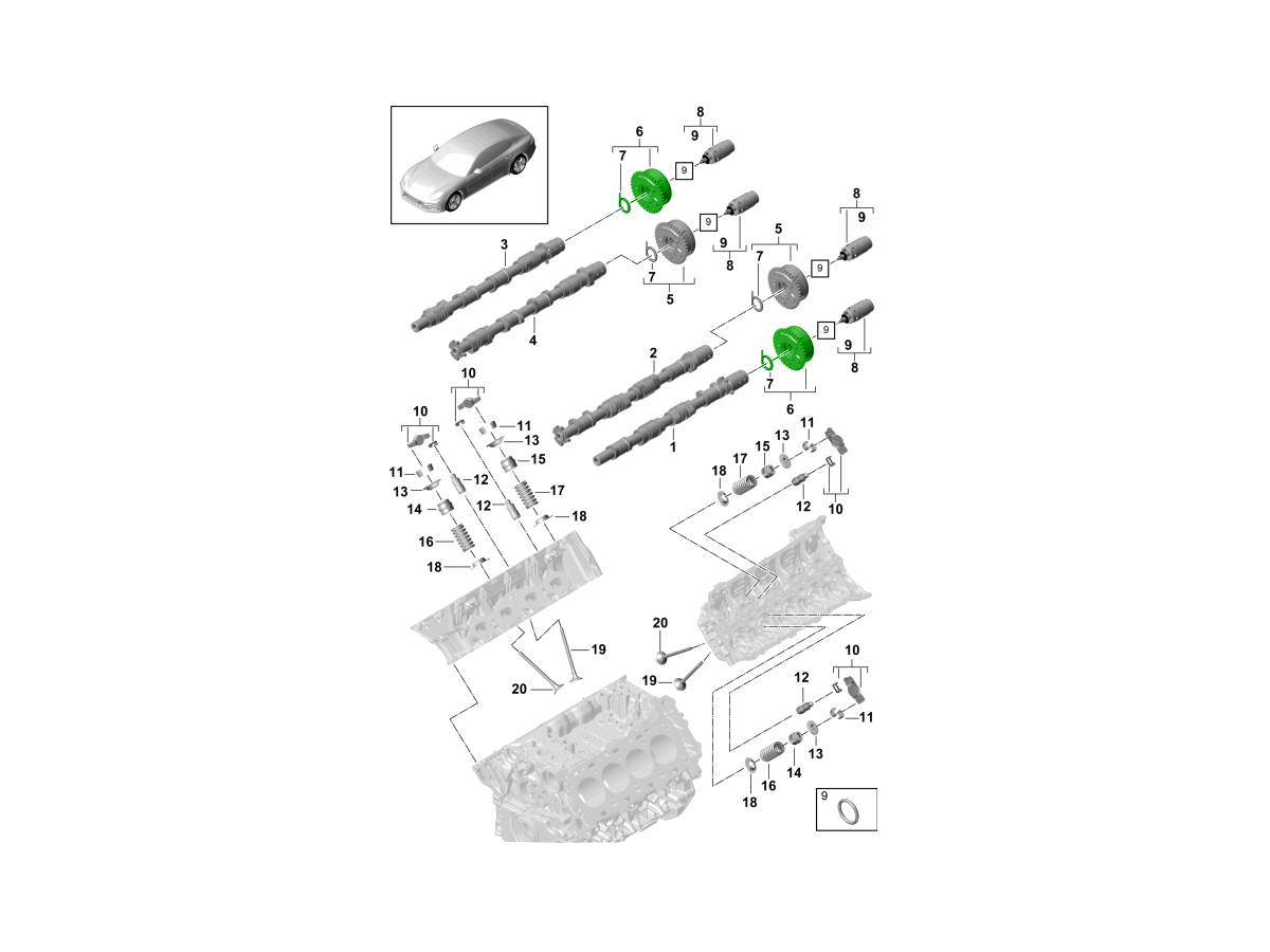 Camshaft gears & sprockets | Design 911