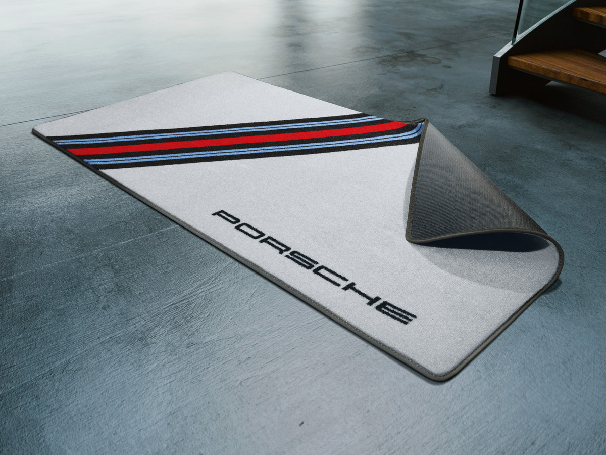 Porsche Martini Racing design garage mat 9Y0044070A - 9Y0044070A ...