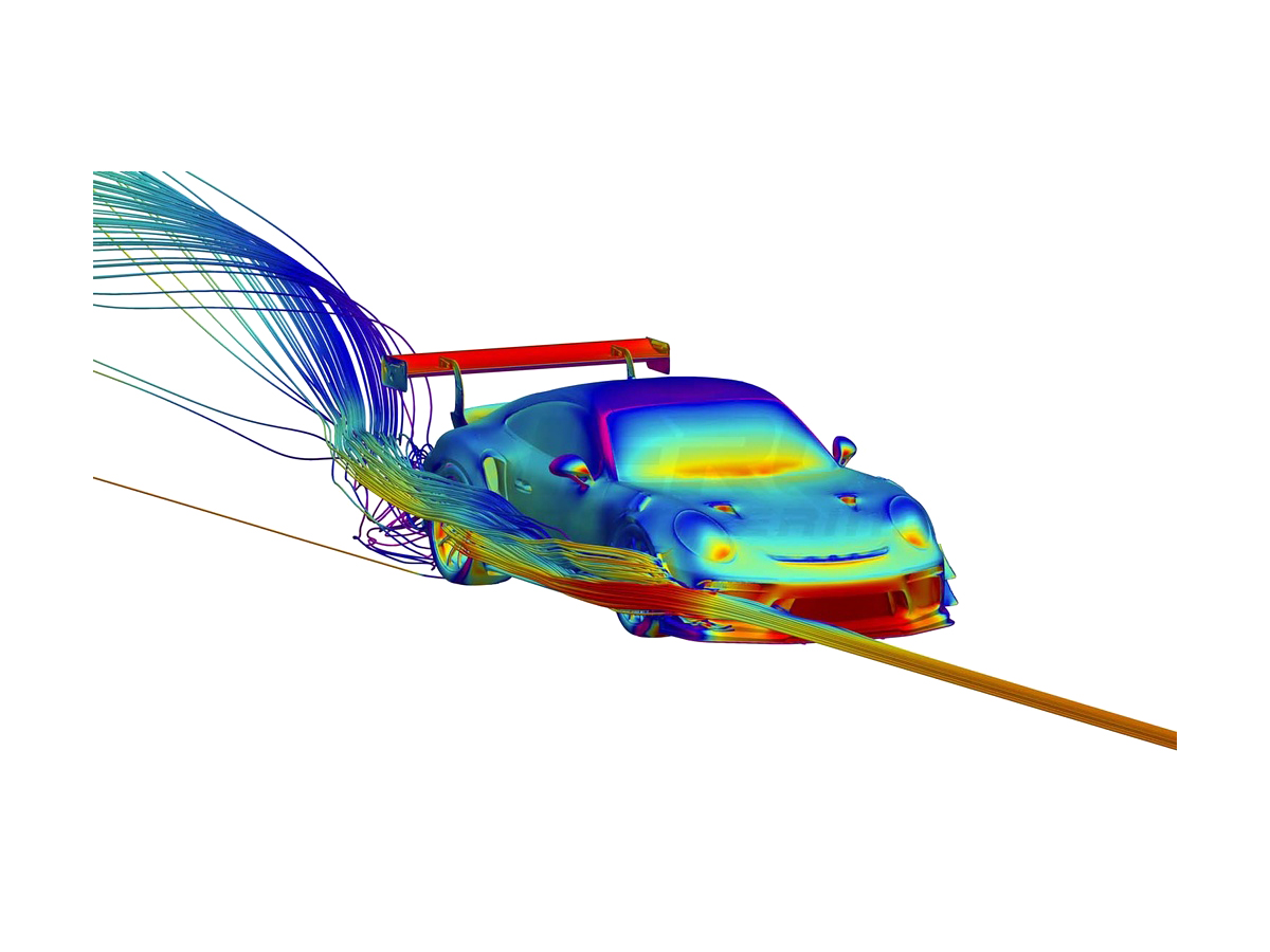 Carbon fibre front bumper dive plane kit for Porsche 991.1 GT3 / GT3 RS ...