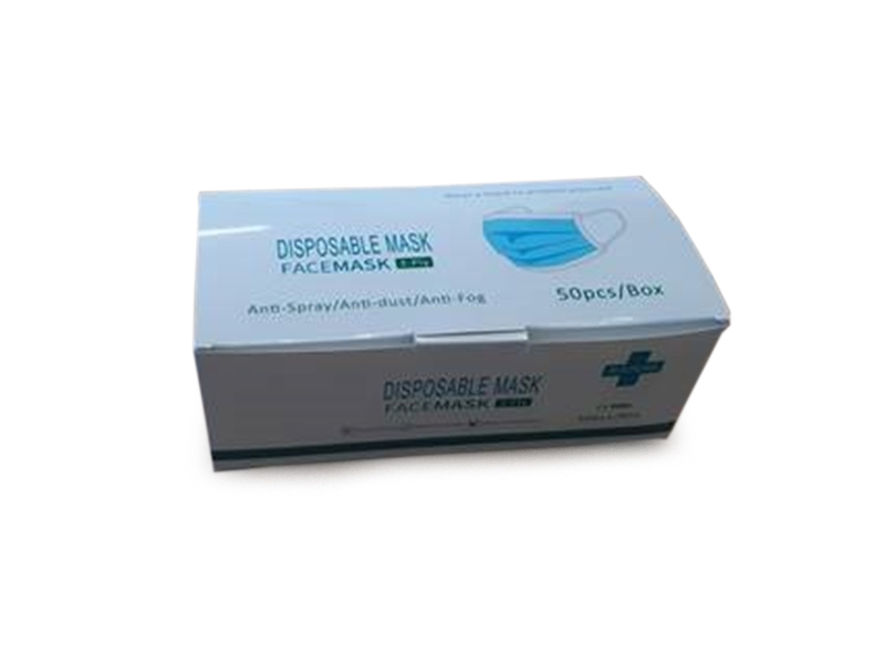 Disposable 3-Layer Face Mask - Box of 50 - FM-3 | Design 911