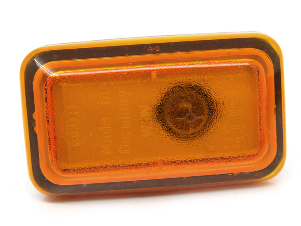 Side repeaters square, AMBER. Porsche 924 944 968 993 964 911 4A0949101 ...