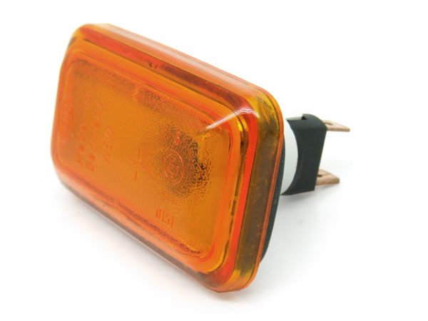 Side repeaters square, AMBER. Porsche 924 944 968 993 964 911 4A0949101 ...