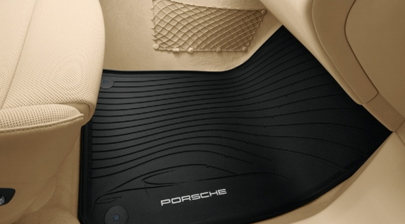 Floor Mats with Nubuck Edging. Porsche 970 Panamera - LHD Cars ...