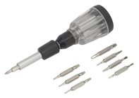 Sealey Precision Extendable Ratchet Stubby Screwdriver 16-in-1 ...