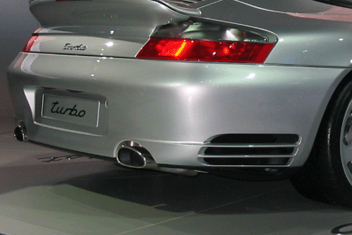 Rear Bumper. Porsche 996 C4S / Turbo - 99650541120 | Design 911
