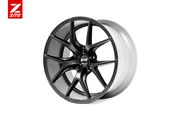20" SATIN BLACK Alloy Wheels ZITO ZITOZS05SB20 - ZITOZS05SB20 | Design 911