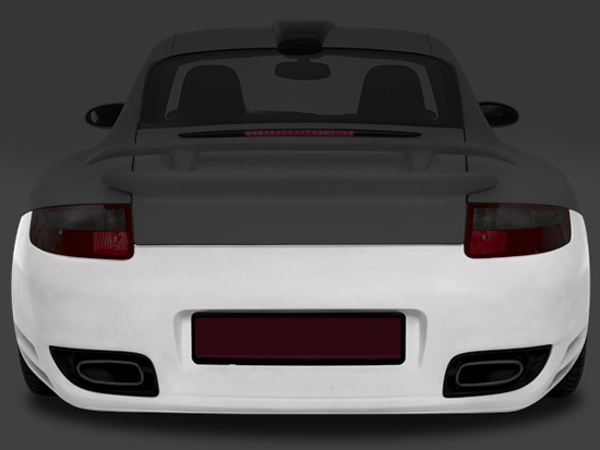 HSK995 Rear bumper for Porsche 911 997 2004-09 - HSK995 | Design 911